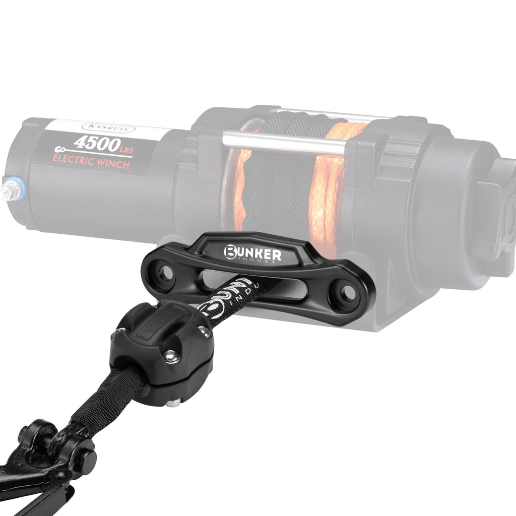 Aluminum Fairlead 6 inch for 3,500- 4,500 lbs Winch – Bunker Indust